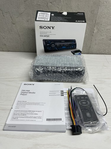 Sony DSX-A415BT 1-DIN Bluetooth Digital Media Receiver w/ Android/iPhone ControlのeBay公認海外通販｜セカイモン