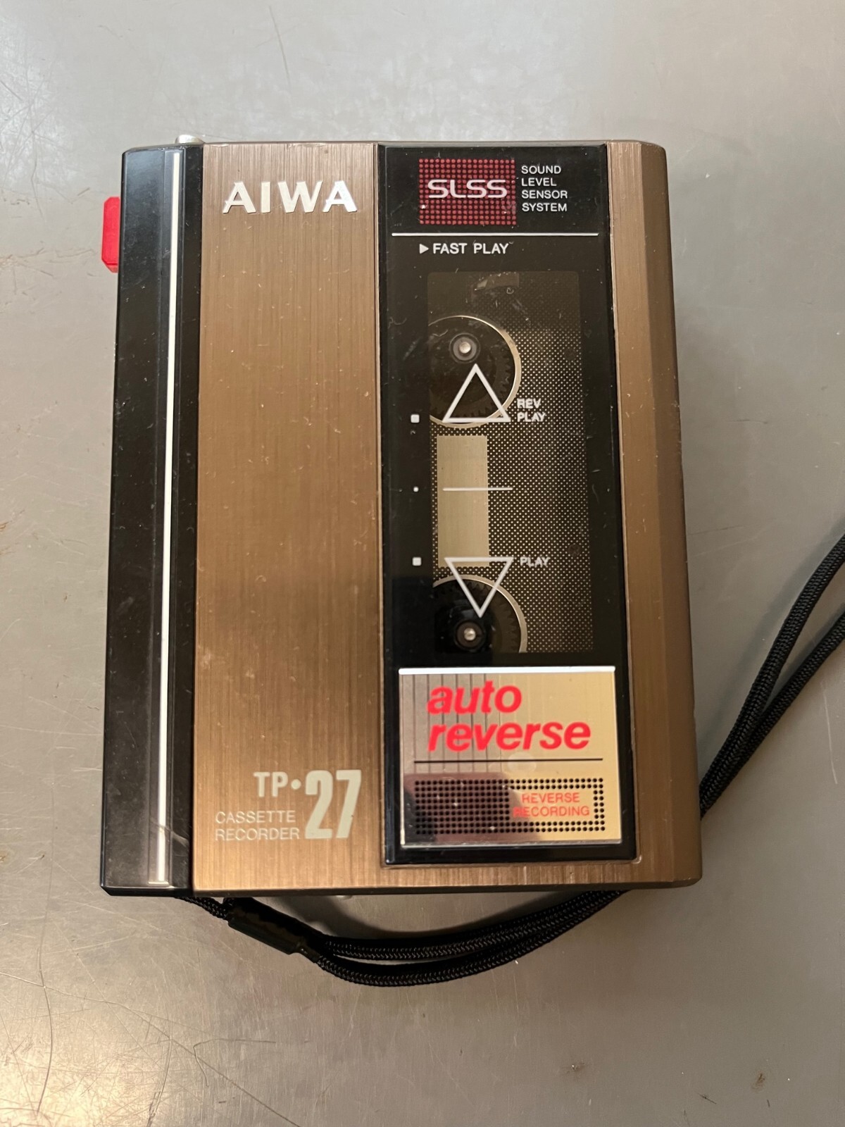 Купить AIWA TP 27 Cassette Recorder Auto Reverse Player Walkman Non Working (Игроков Личного ...