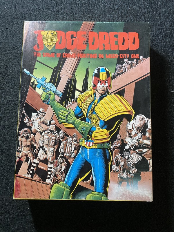 Judge Dredd (1982) Board Game – Board Game Guys