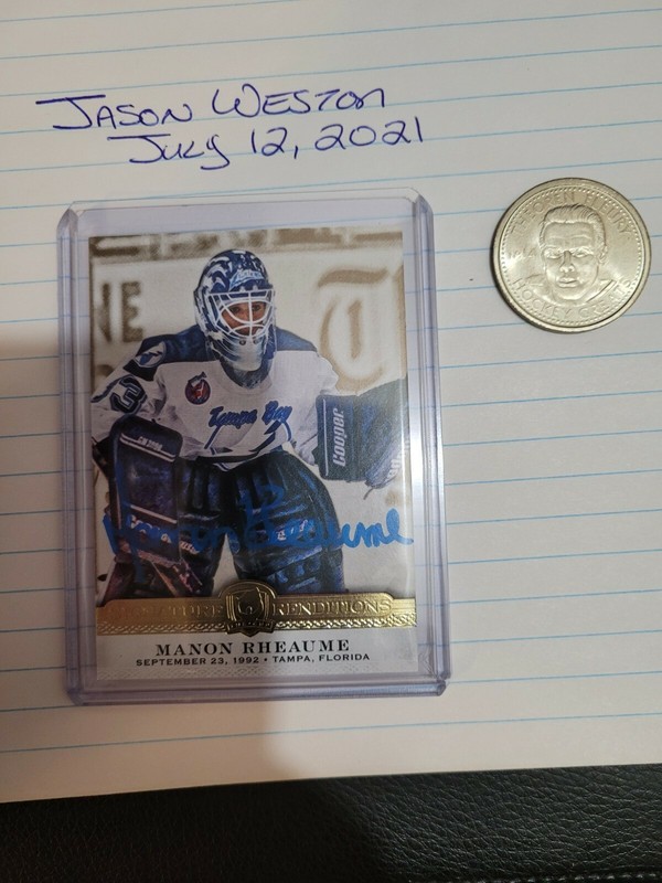 Manon Rheaume Hockey Cards