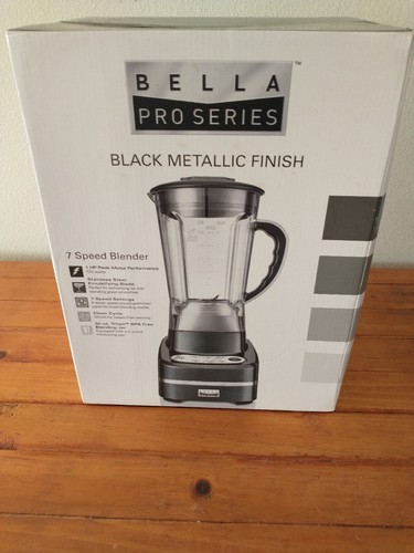 Bella - Pro Series 7-speed Blender - Black Metallic