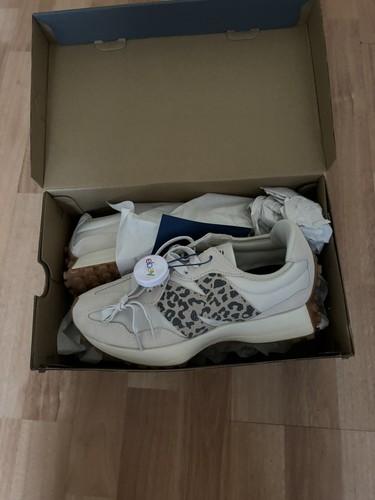 New Balance 327 Off White leopard print Trainers UK size 3.5 New Balance 327 Off White leopard print Trainers UK size 3.5