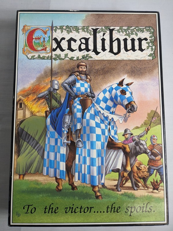 Excalibur (1989) Board Game – Board Game Guys