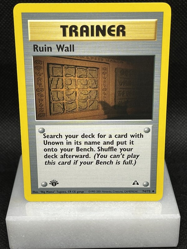 Ruin Wall Pokemon Cards - Find Pokemon Card Pictures With Our Database ...
