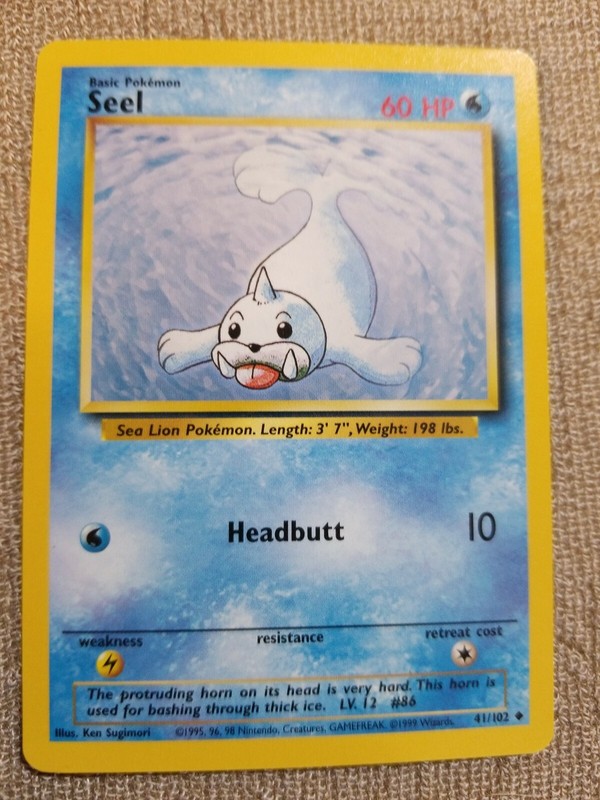 Seel Pokemon Cards - Find Pokemon Card Pictures With Our Database ...