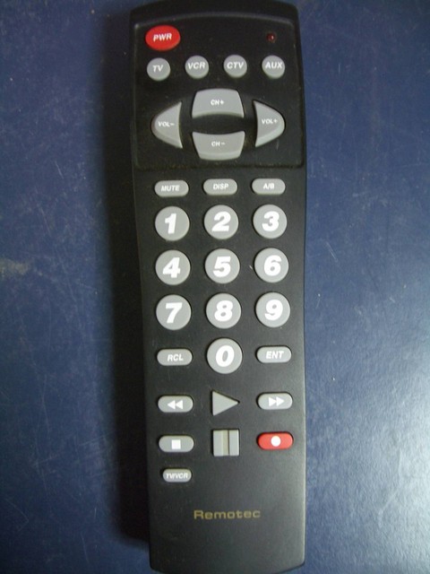 Universal Remote Control TV SAT VCR AUX Remotec | TV Accessories ...
