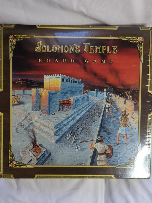 Solomon’s Temple (2001) Board Game – Board Game Guys