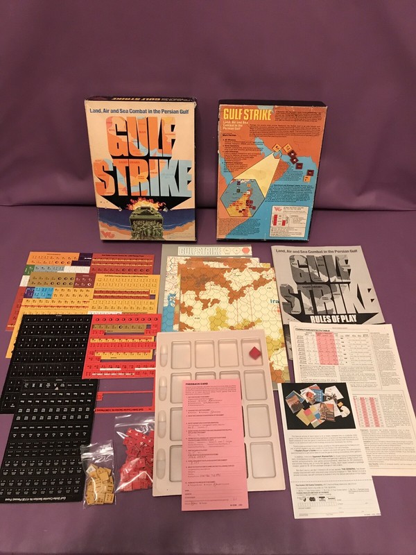 Gulf Strike (1983) Board Game – Board Game Guys