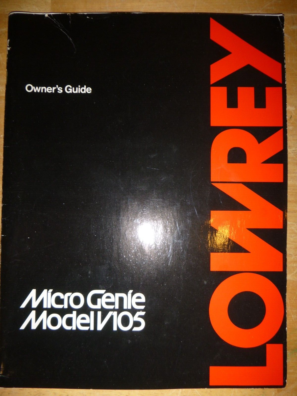 Owner's Manual Micro | Genuine Lowrey Keyboard
