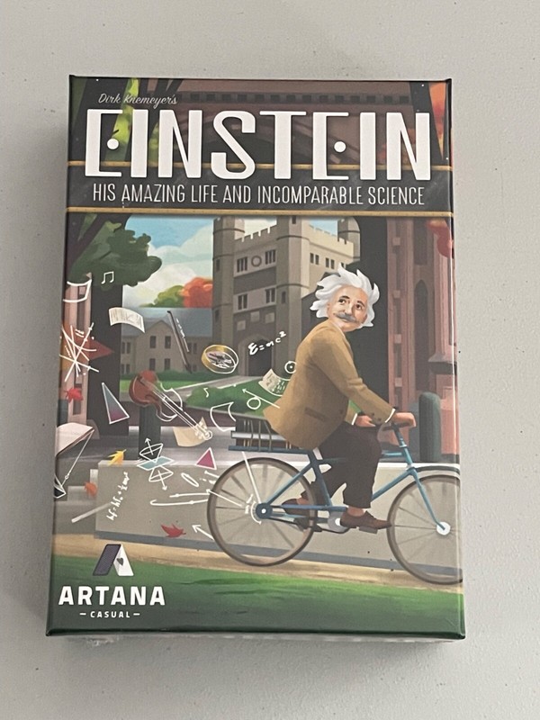 Einstein: His Amazing Life and Incomparable Science (2017) Board Game ...