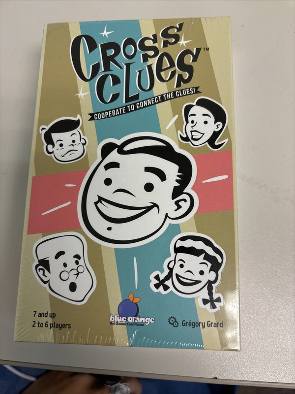 Cross Clues (2020) Board Game – Board Game Guys