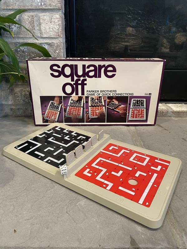 Square Off (1972) Board Game – Board Game Guys