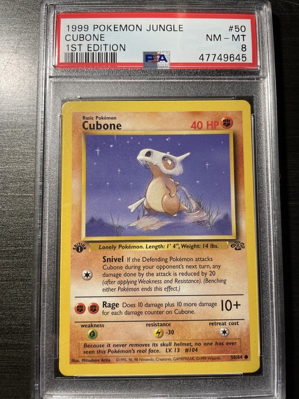 Cubone Pokemon Cards - Find Pokemon Card Pictures With Our Database ...