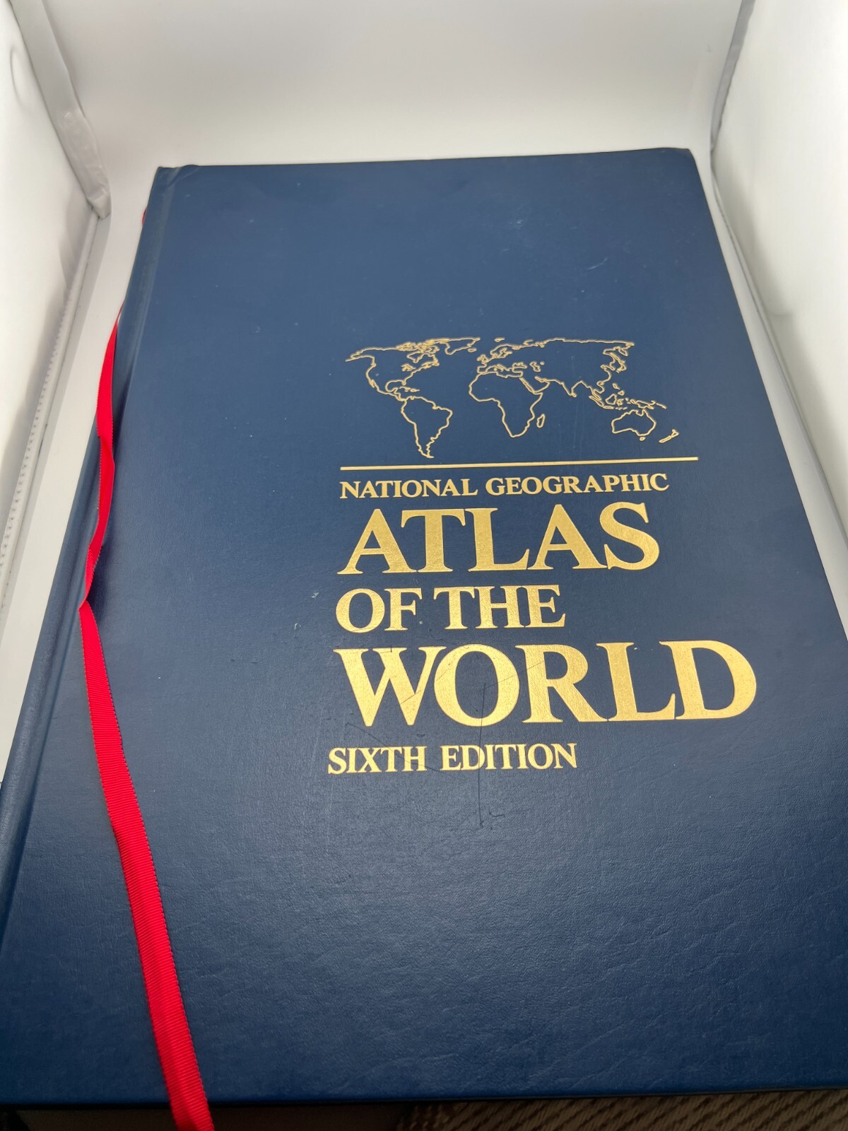 National Geographic Atlas of the World Sixth Edition Hardback 1990 ...
