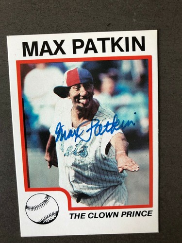 Max Patkin Baseball Card Database - Newest Products will be shown first ...