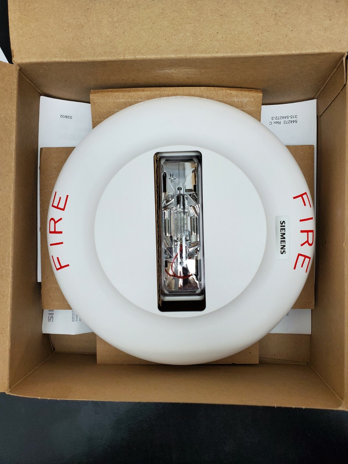 Siemens St Mc Cw White Strobe Multi Settings For Ceilingのebay公認海外通販｜セカイモン