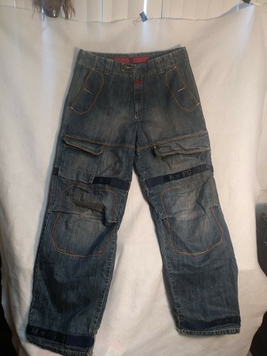 M+FG Marithe Francois Girbaud Strap Shuttle Jeans sample M+FG Marithe Francois Girbaud Strap Shuttle Jeans sample