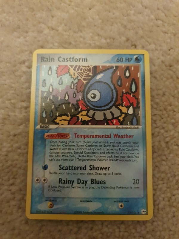Rain Castform Pokemon Cards - Find Pokemon Card Pictures With Our Database - Card Finder and ...