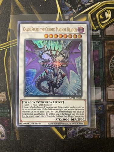 Yugioh Chaos Ruler the Chaotic Magical Dragon MP21EN128 Ultra Yugioh NMM | EBG