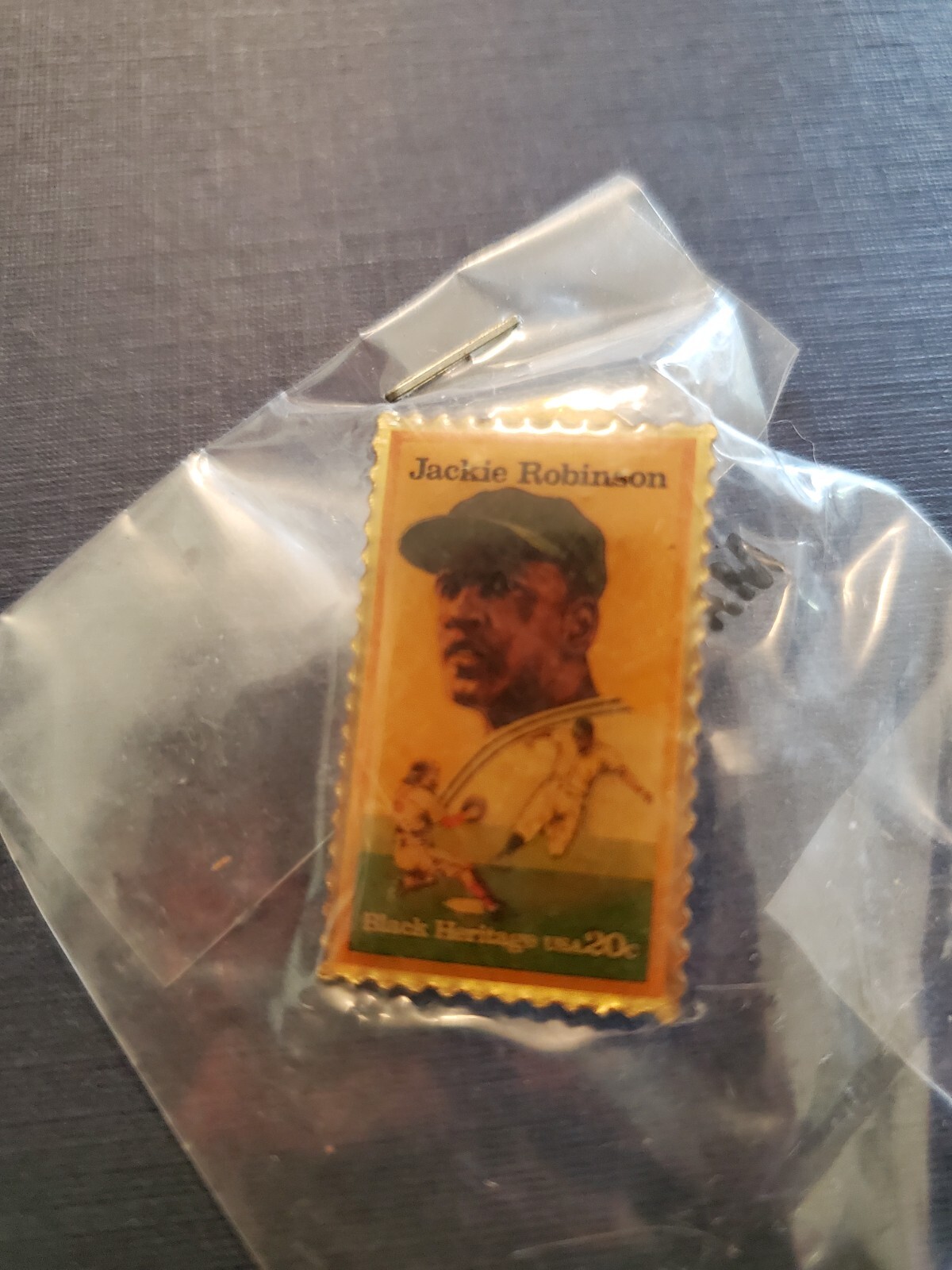 1982 USPS McDonalds African American Heritage Stamp Pin 1982 USPS McDonalds African American Heritage Stamp Pin