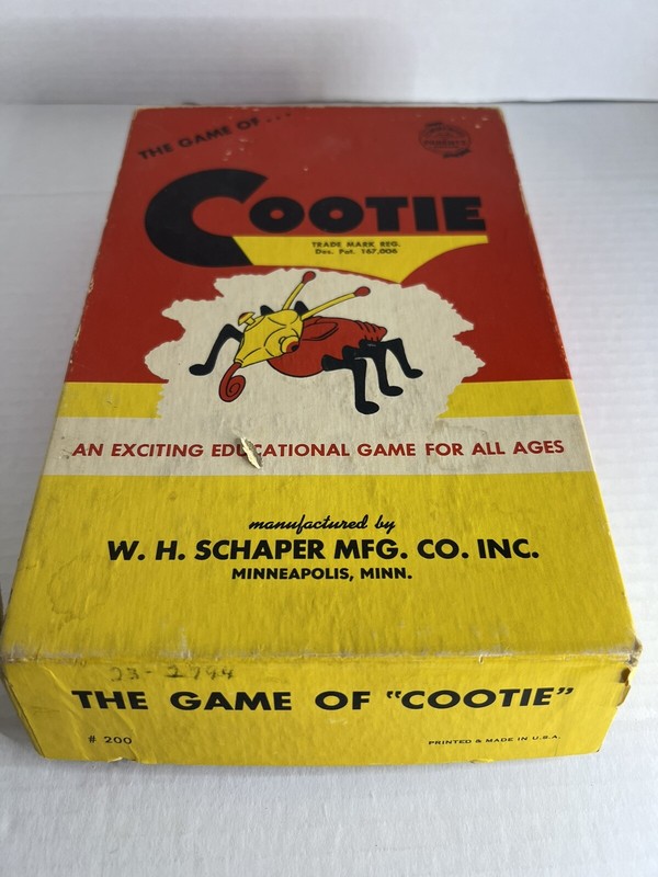 Cootie (1927) – Board Game Guys