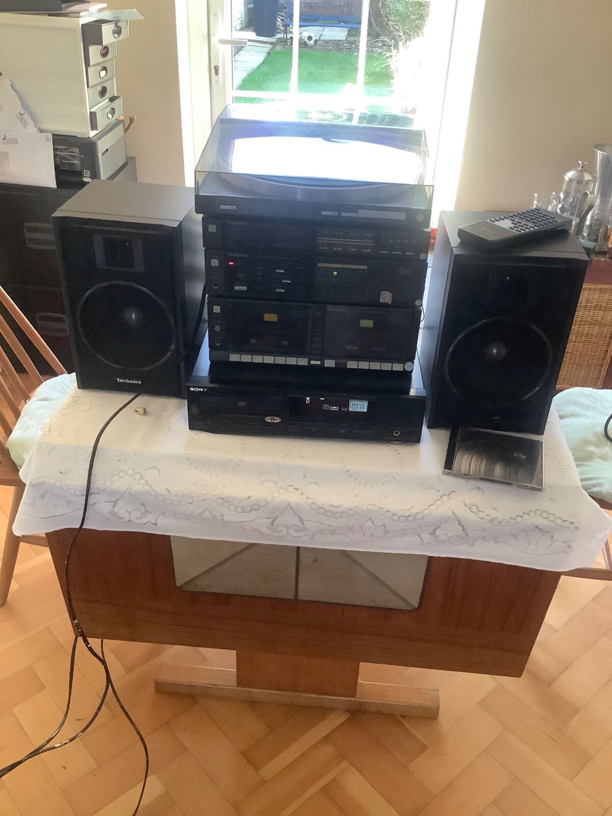 Technics Stacking System Separates Speakers Included - Hi Fi Equipment