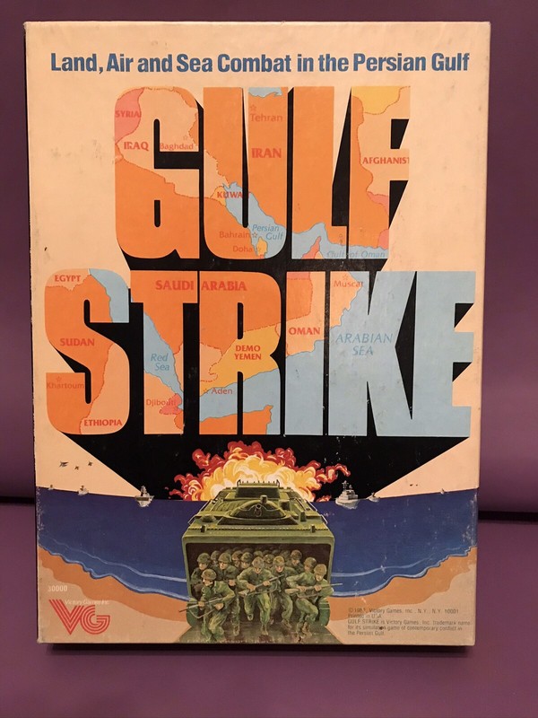Gulf Strike (1983) Board Game – Board Game Guys