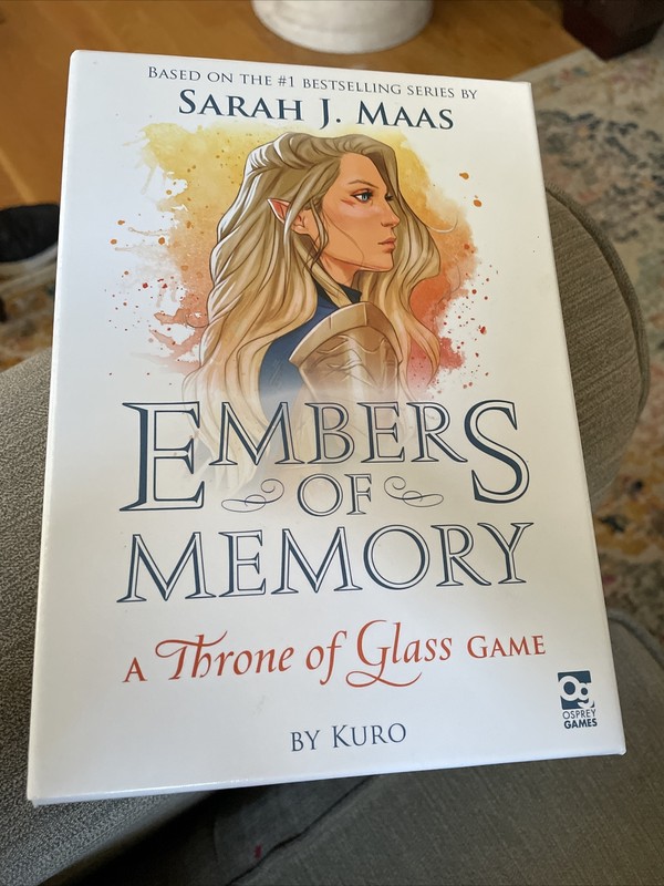 Embers of Memory: A Throne of Glass Game (2019) Board Game – Board Game Guys