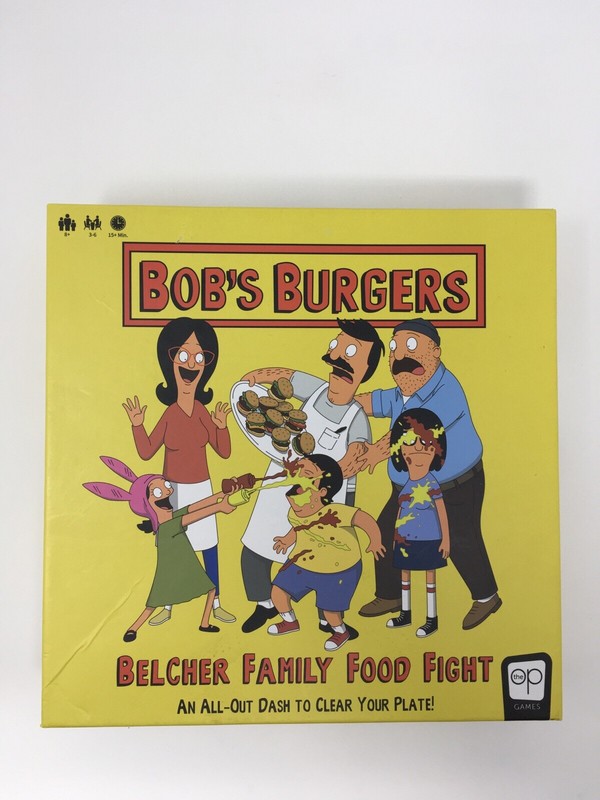 Bob’s Burgers: Belcher Family Food Fight (2019) Board Game – Board Game ...