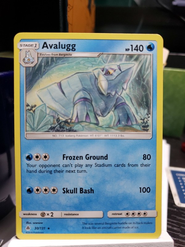Avalugg Pokemon Cards - Find Pokemon Card Pictures With Our Database ...