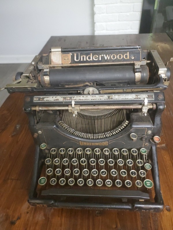 1908 Underwood 5 on the Typewriter Database