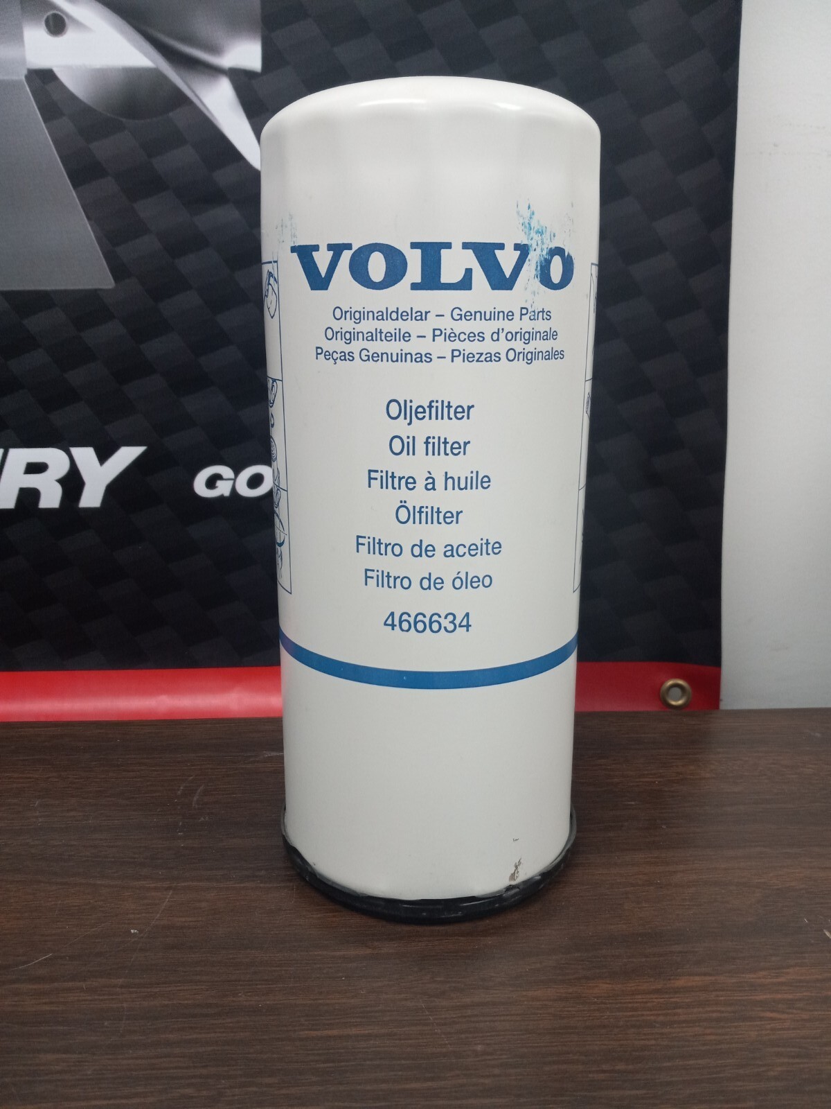 Volvo Oil Filter #466634 superseded by Volvo Penta #21707134 Volvo Oil Filter #466634 superseded by Volvo Penta #21707134