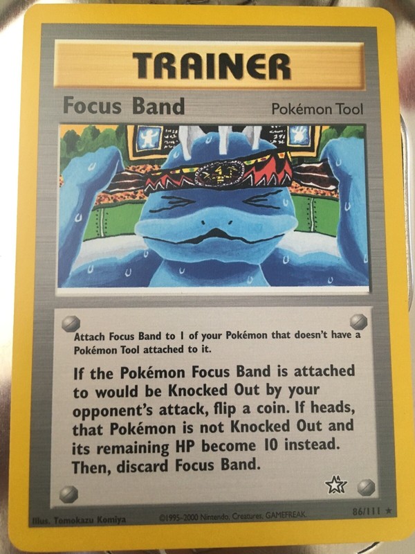 Focus Band Pokemon Cards - Find Pokemon Card Pictures With Our Database ...