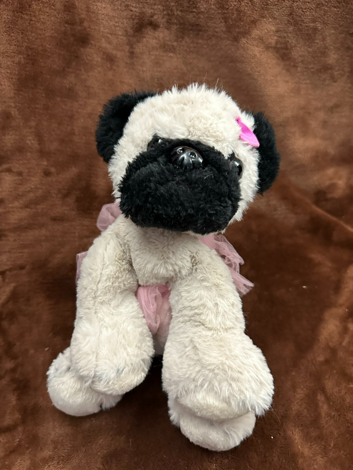 Pug teddy card factory store