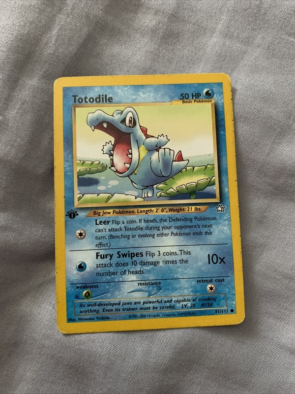 Totodile Pokemon Cards - Find Pokemon Card Pictures With Our Database ...