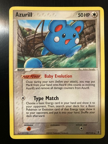 Azurill Pokemon Cards - Find Pokemon Card Pictures With Our Database ...