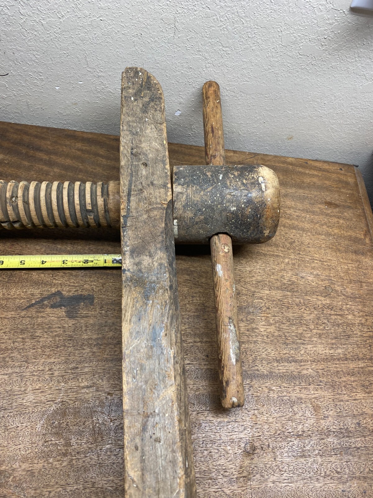 Old wood clamps store