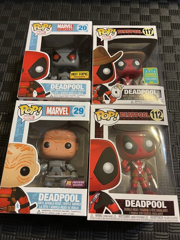 Deadpool Funko Pop! Vinyl Checklist - Find All The Funko Figurines with ...