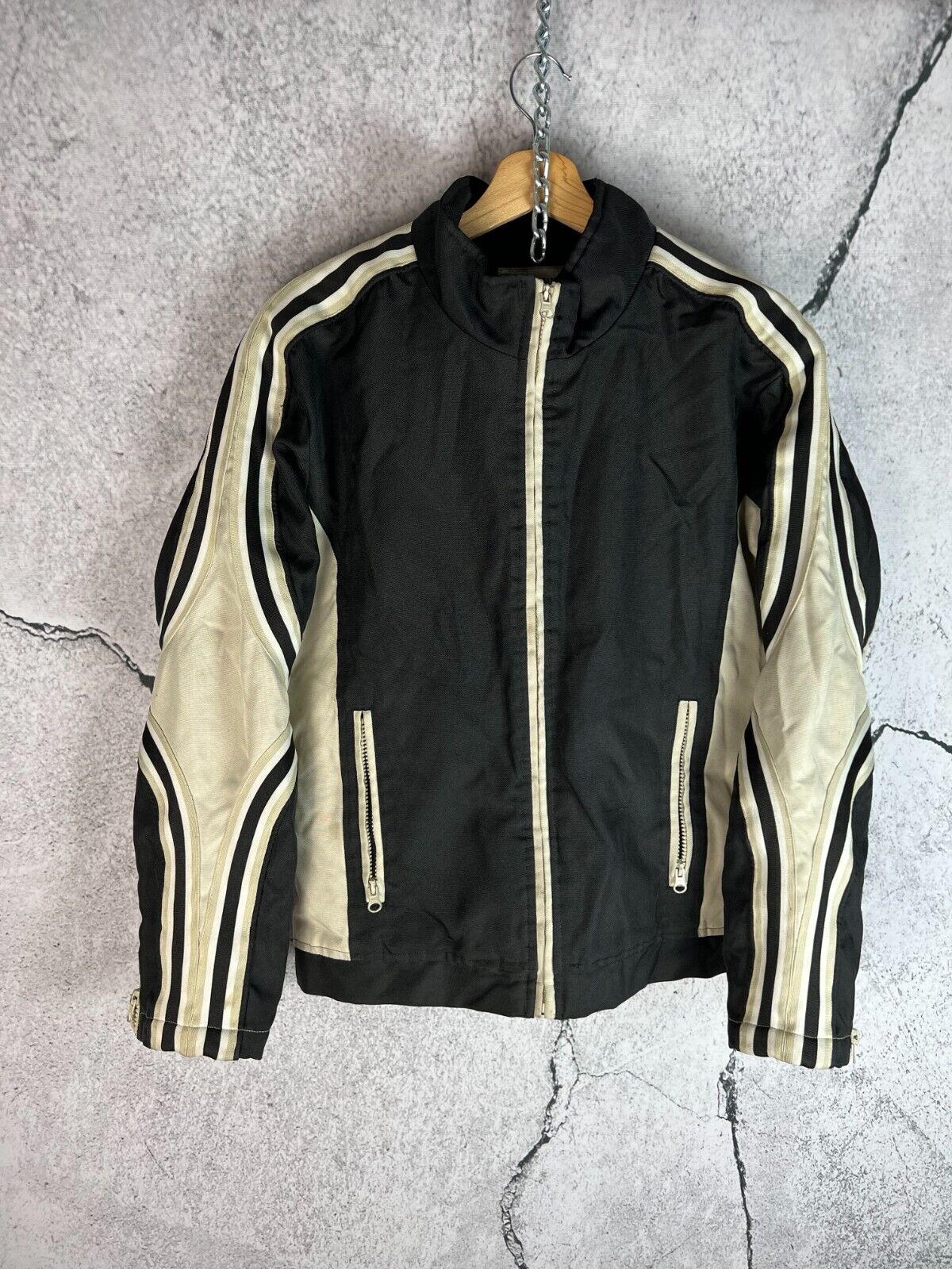 Vintage Racing Moto Jacket Polyester Opium vibe S/M | eBay Vintage Racing Moto Jacket Polyester Opium vibe S/M | eBay