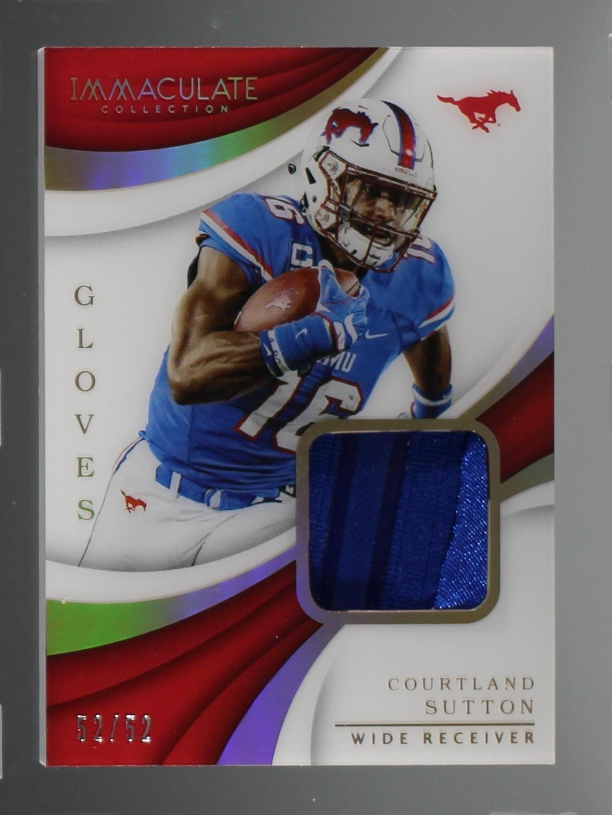 2018 Panini Immaculate Collection Collegiate - Immaculate Gloves #11 ...