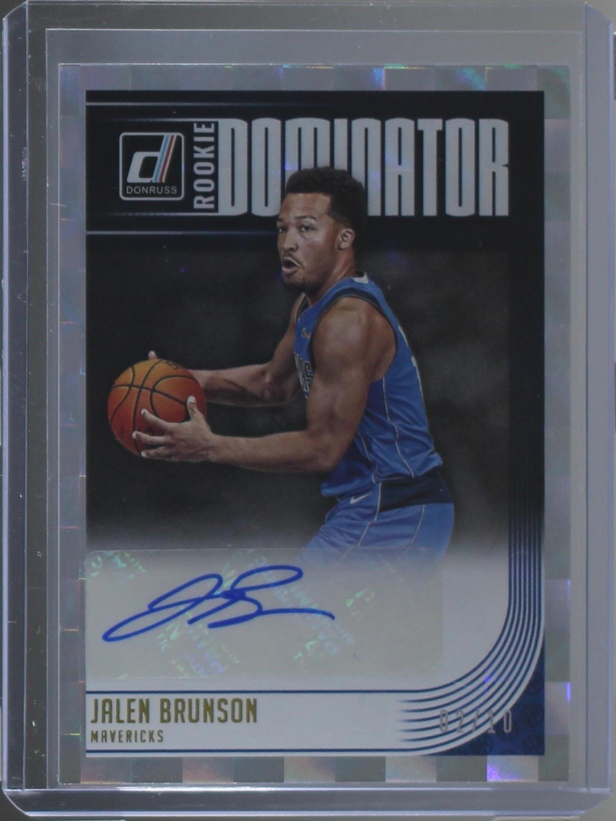 2018-19 Panini Donruss - Rookie Dominator Signatures Gold #RD-JBR Jalen ...