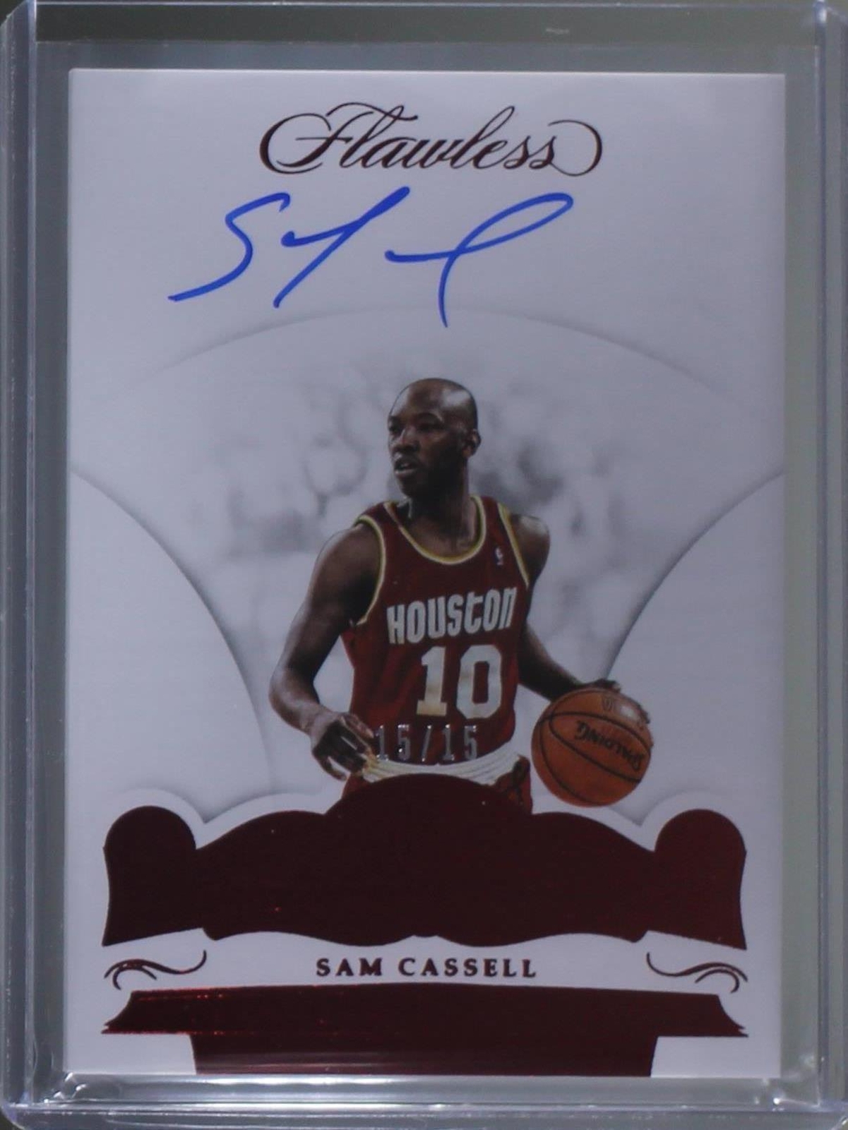 2017-18 Panini Flawless - Flawless Autographs Ruby #FA-SC Sam Cassell /15 (AU) for sale online ...