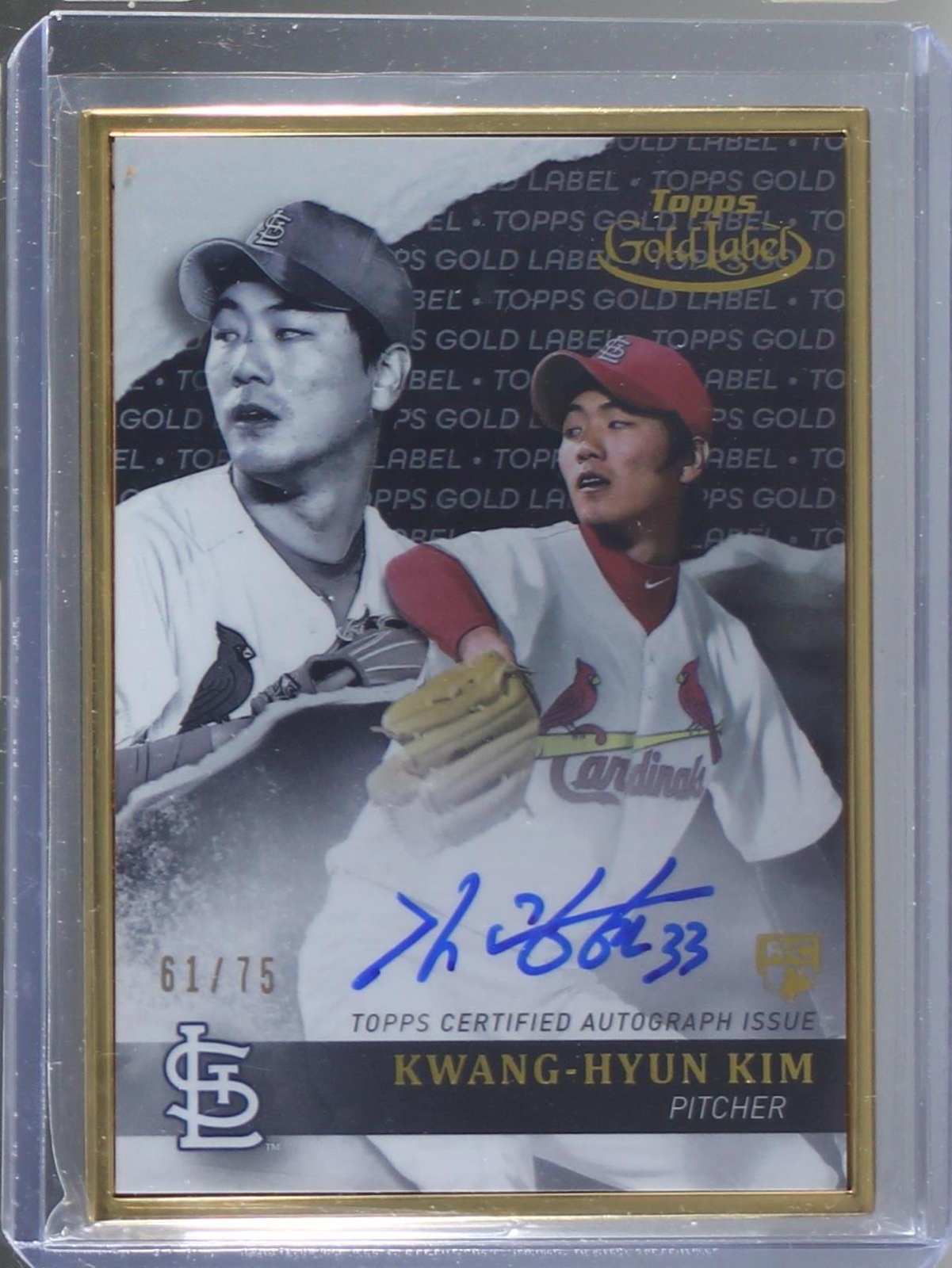 2020 Topps Gold Label - Gold Label Framed Autographs Black #GLA-KK ...