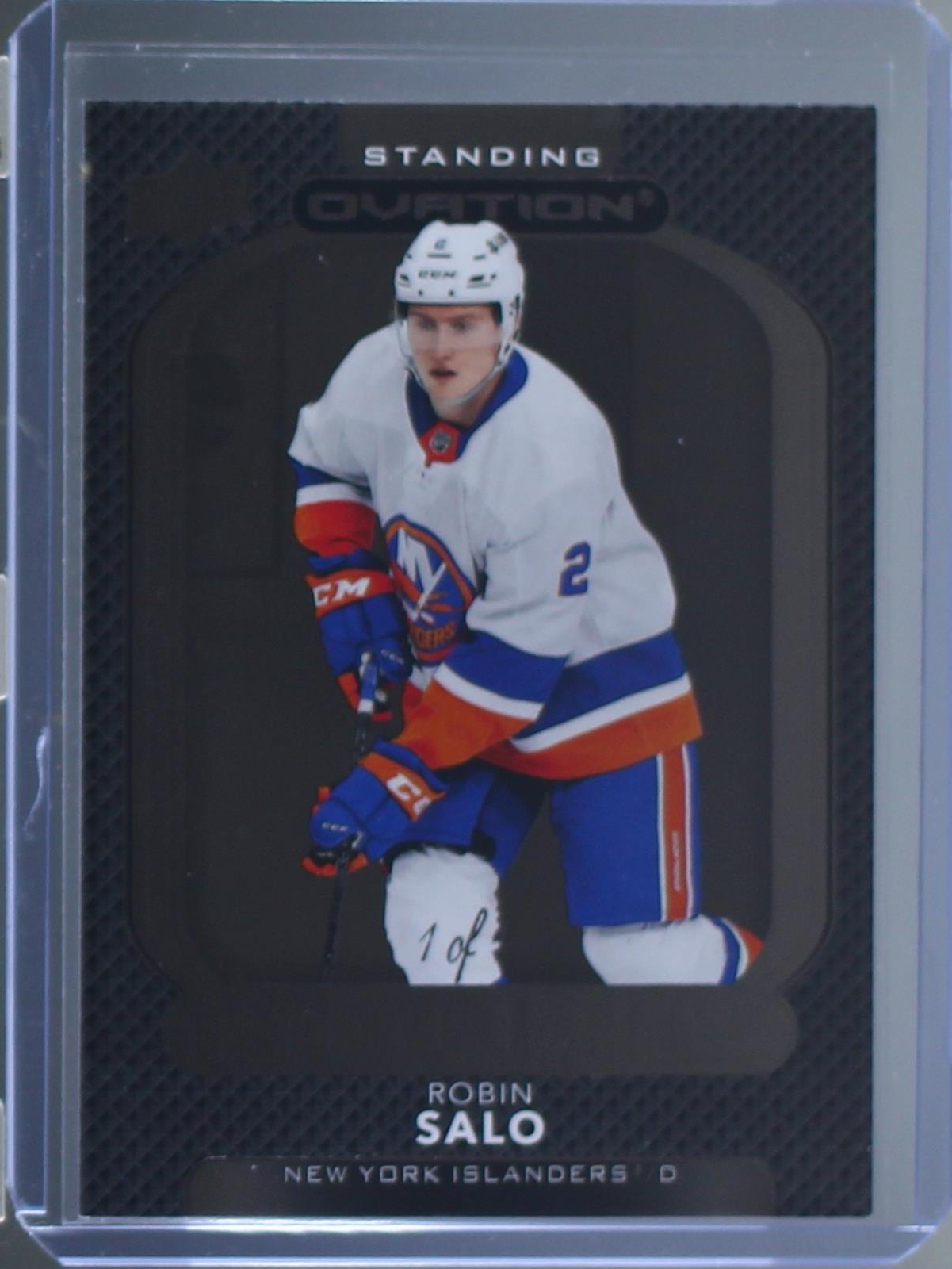 2021-22 Upper Deck Ovation - Rookies Black Standing Ovation #138 Robin ...