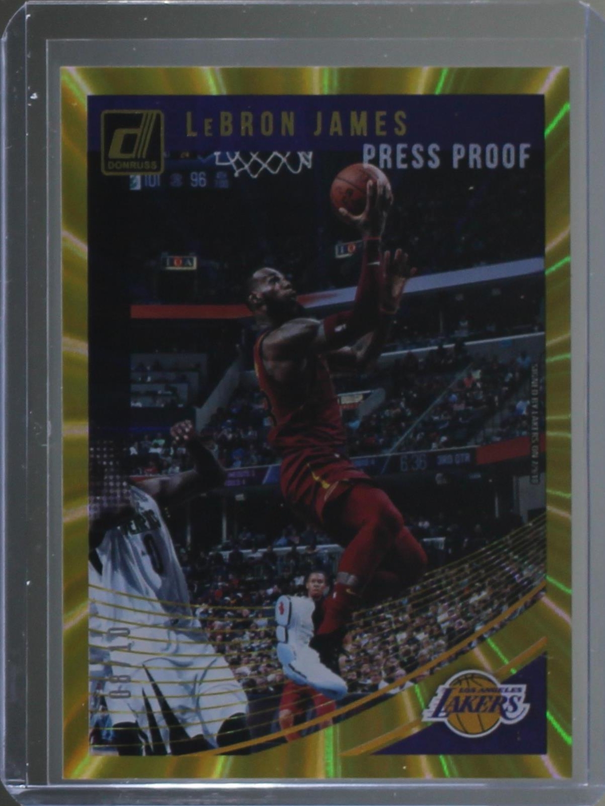 2018-19 Panini Donruss - Press Proof Gold Laser #94 LeBron James /10 for sale online | eBay