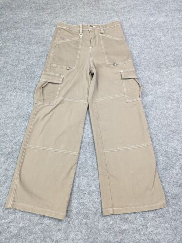 Rachel Paige Womens Size S Wide Leg Cargo Pants Y2K Baggy Rachel Paige Womens Size S Wide Leg Cargo Pants Y2K Baggy