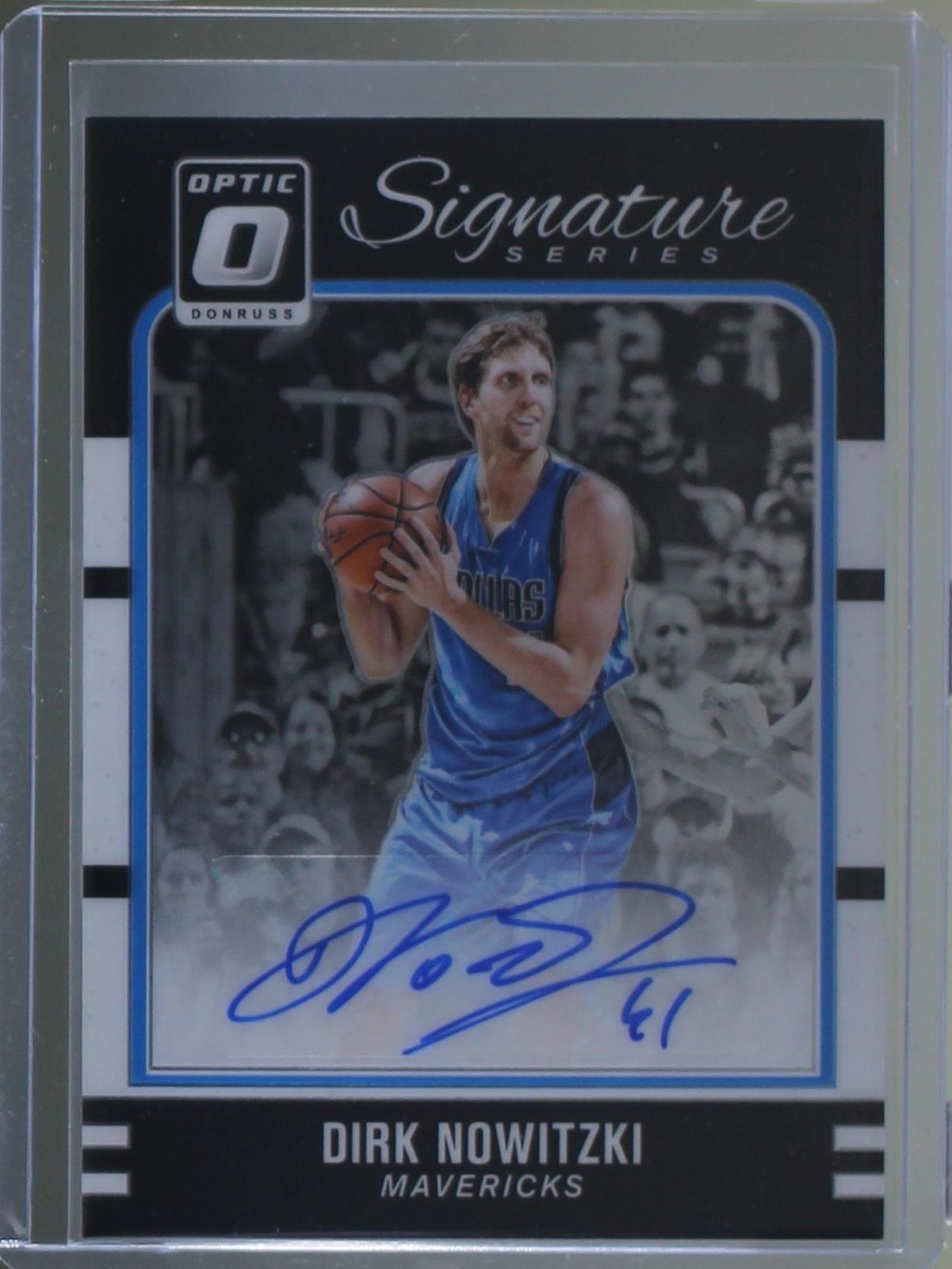 2016-17 Panini Donruss Optic - Signature Series #16 Dirk Nowitzki (AU ...