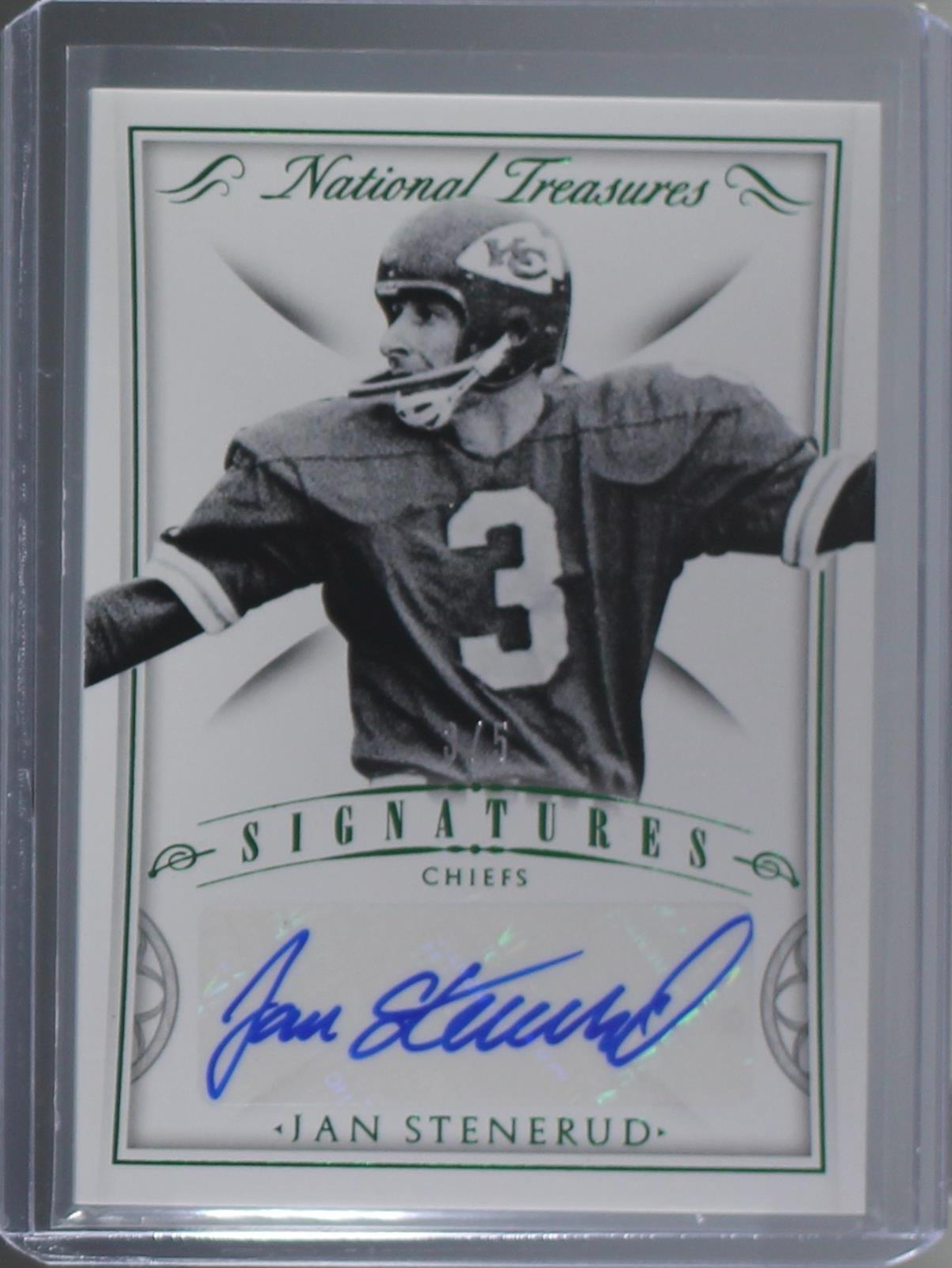 2015 Panini National Treasures - Signatures Emerald #SIG-JS Jan ...