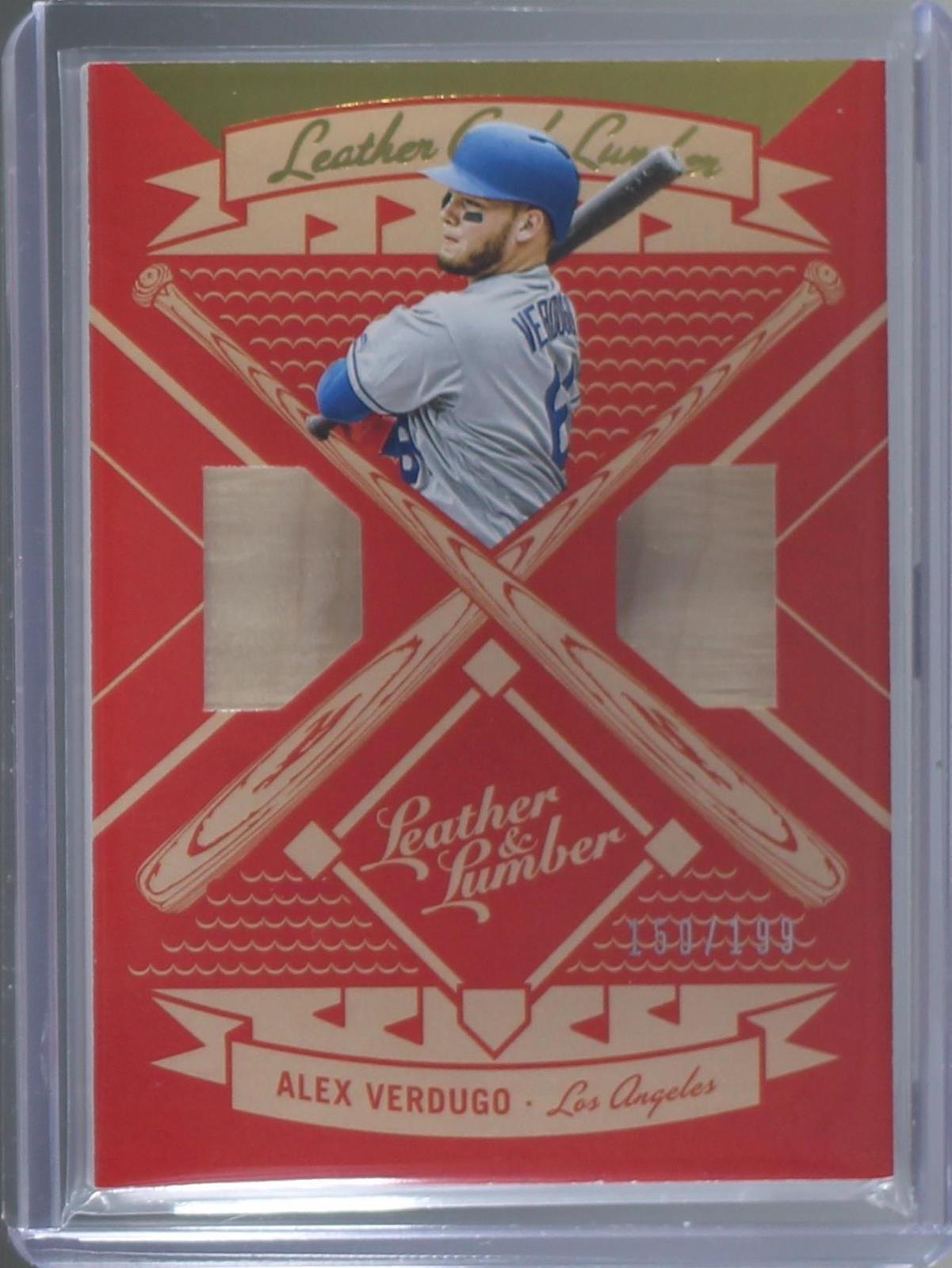 2019 Panini Leather & Lumber - Leather and Lumber Dual Bats #LLD-AV ...