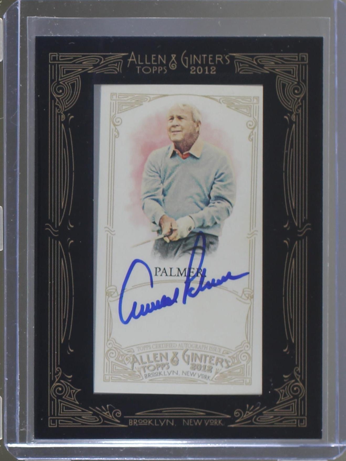2012 Topps Allen & Ginter's - Framed Mini Autographs #AGA-APL Arnold ...